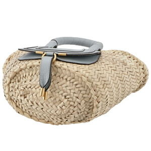 Chloe | Bags | Chloe Marcie Mini Basket Raffia Tote White | Poshmark